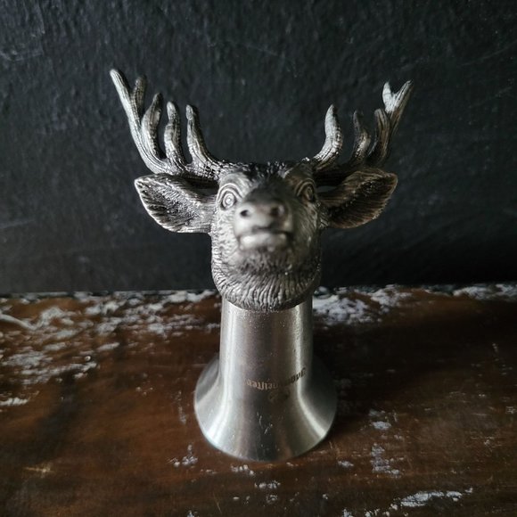 Jagermeister | Dining | Jagermeister Pewter Stag Stirrup Cup Shot Glass ...